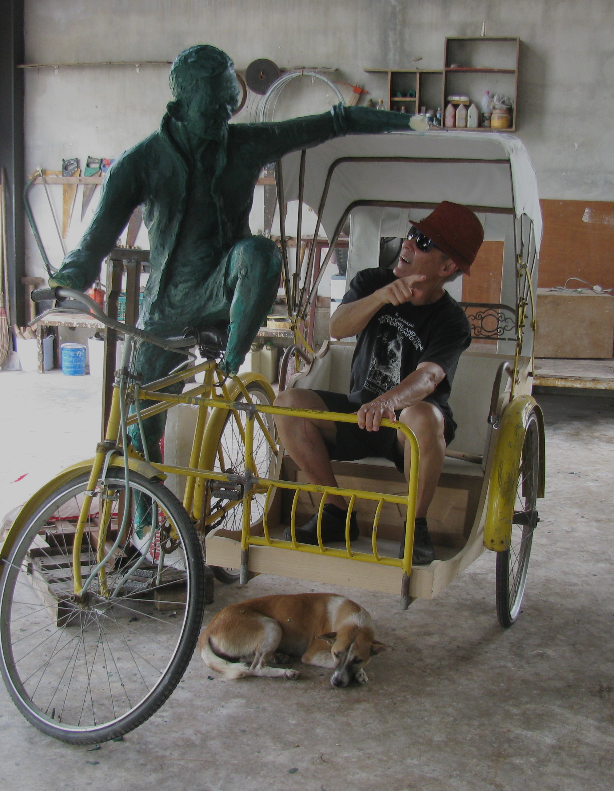 Hey, Ah Chek! – Chong Fah Cheong, sculptor – What's happening